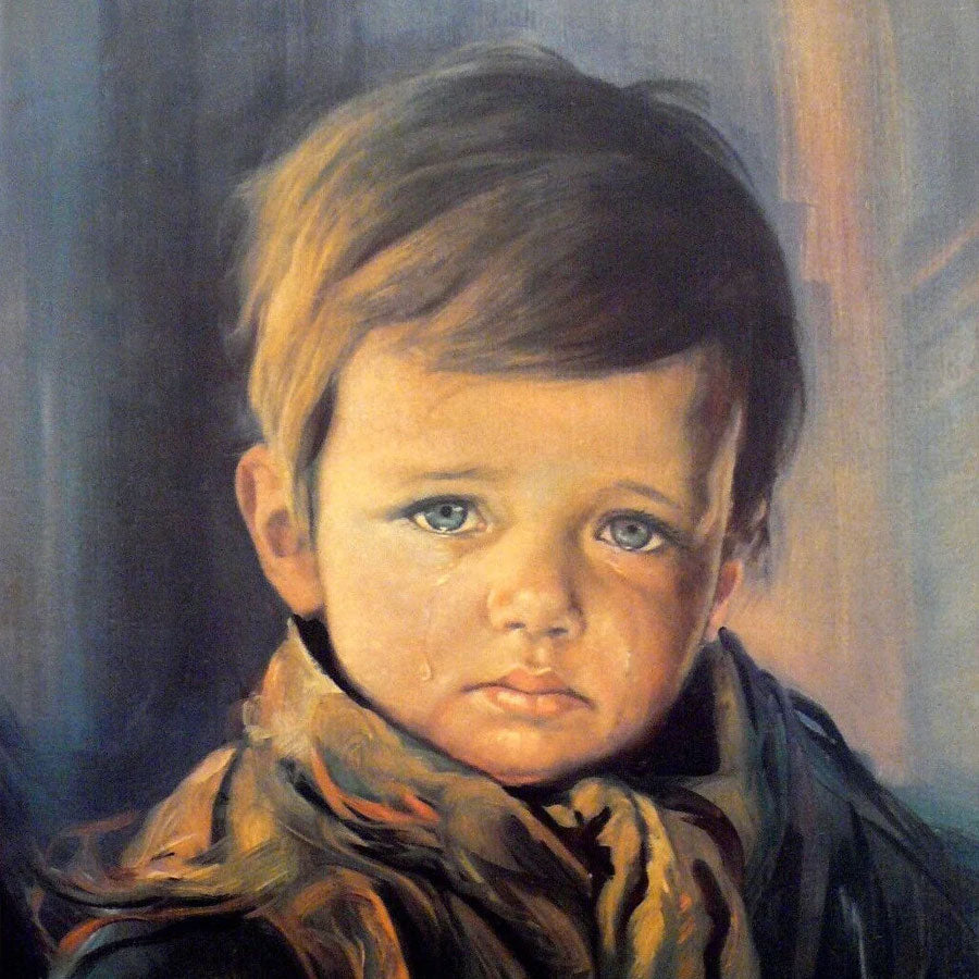 The Curse of The Crying Boy Painting – Paintvine®